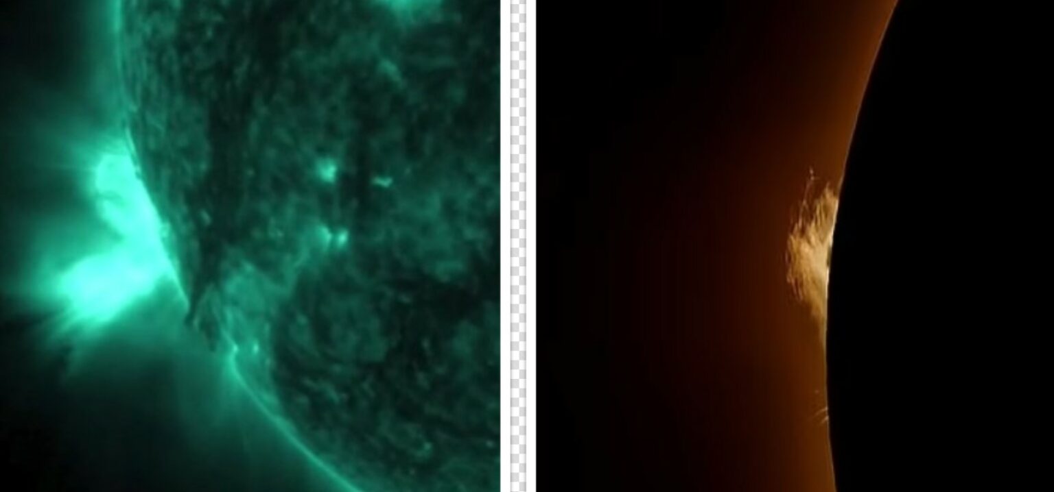 Pământul ar putea fi lovit de o altă furtună solară, creând aurore ...