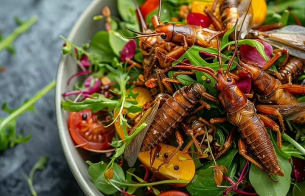 Așa arată meniul anului 2054. De la salata de greieri la spaghete verzi ...