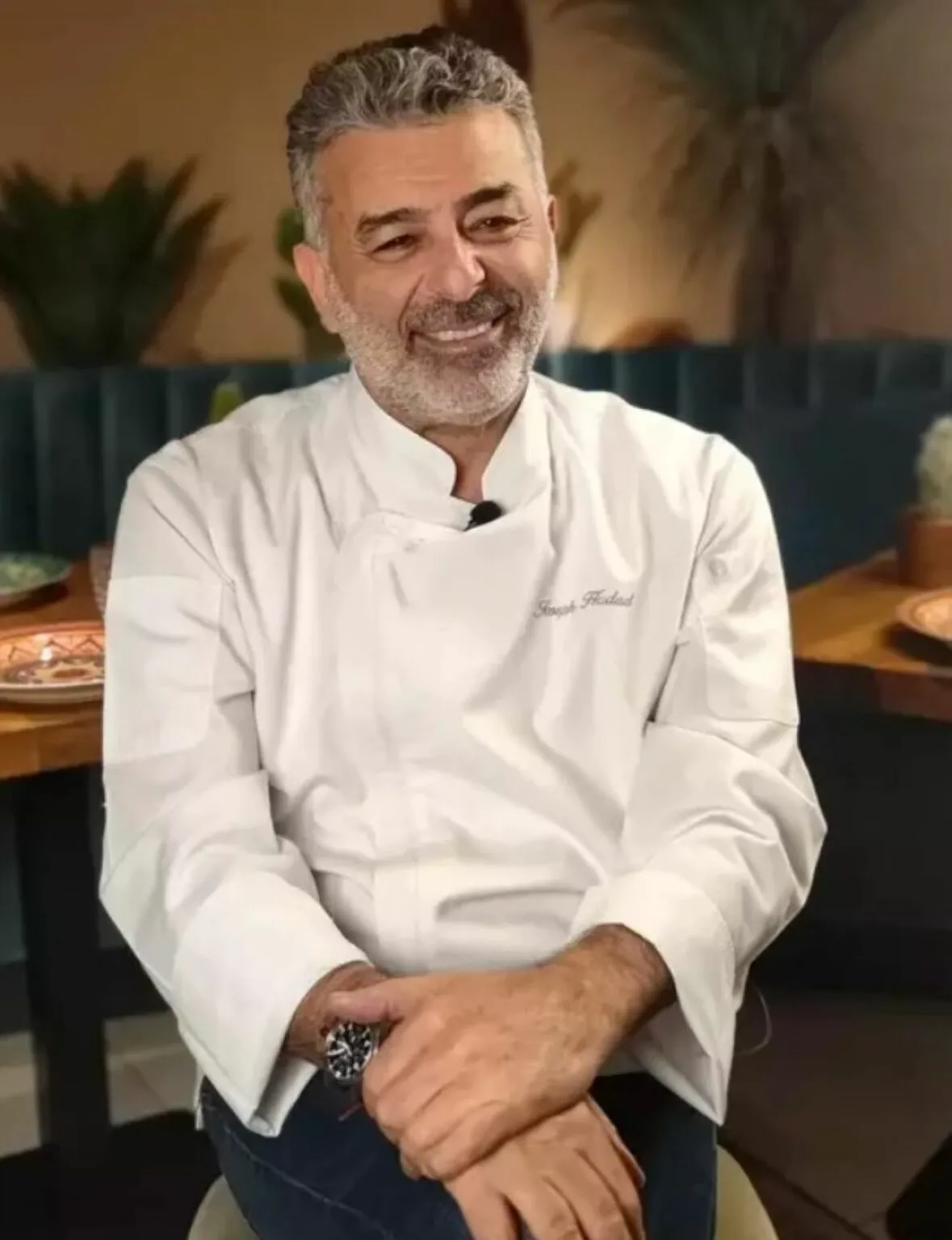 Chef Joseph Hadad a recunoscut. De 15 ani are o iubită, dar nu o arată ...