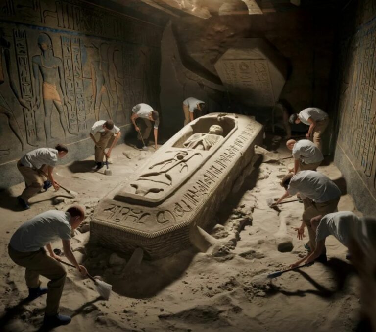 Sicriu extraterestru, găsit sub o piramidă egipteană. Ar putea fi prima ...