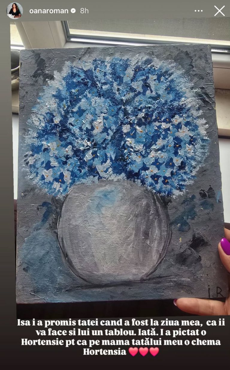 Fiica Oanei Roman i-a făcut o surpriză mare bunicului Petre Roman. Acum ...