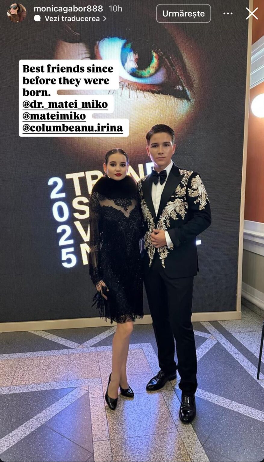 Irina Columbeanu, pe podium de când era bebeluș. Cum arăta atunci mama ...